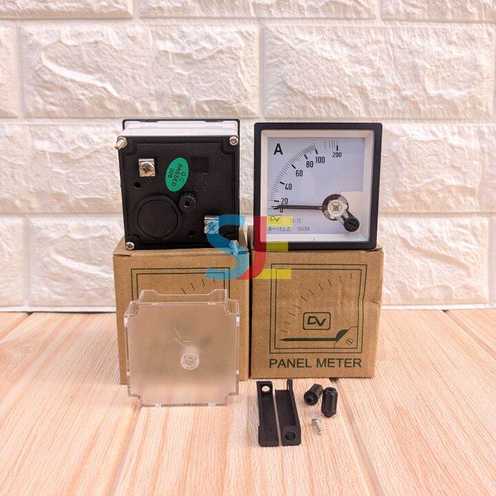 Amperemeter Analog 72x72 / Ampere Meter 96x96 / Ampere meter DV Jarum ...