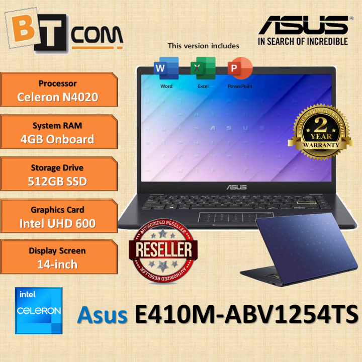Asus E410M-ABV1254TS | Lazada
