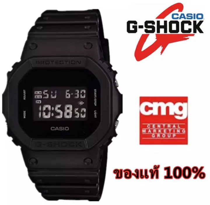 Casio G Shock นาฬิกาข้อมือผู้ชาย รุ่น Dw 5600bb 1 สีดำ Black Lazada