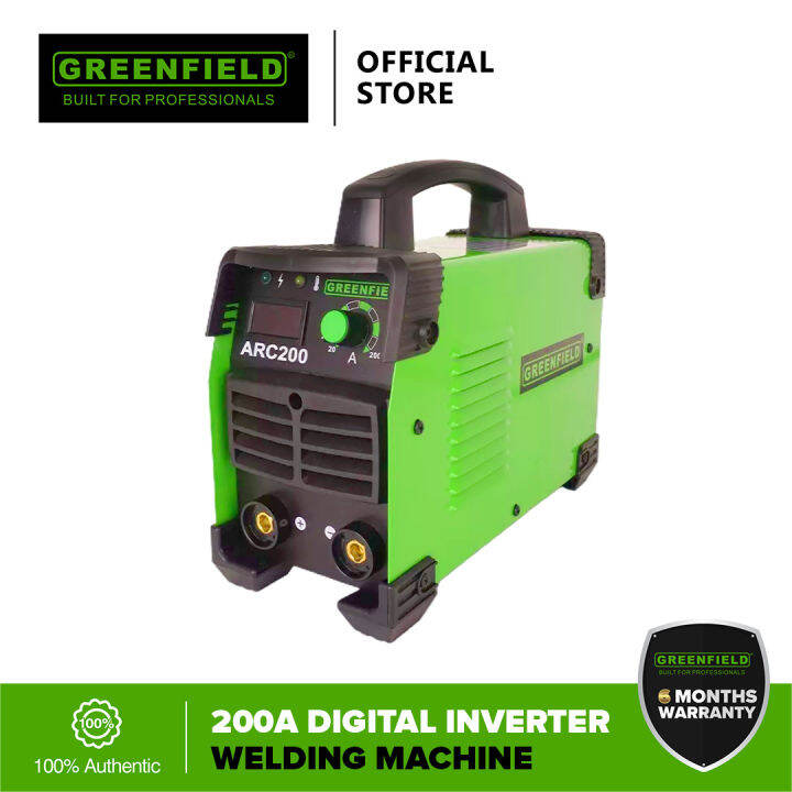 Greenfield 200A Digital Inverter Welding Machine ARC | Lazada PH