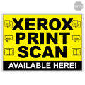 Xerox Print Scan Sign - Laminated Signage Label - A4 / A3 Size | Lazada PH