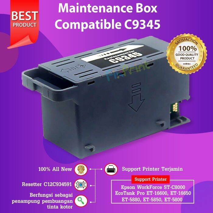 Epson C9345 Maintenance Box Printer L6550 L6580 L15150 L15160 M15140 ...