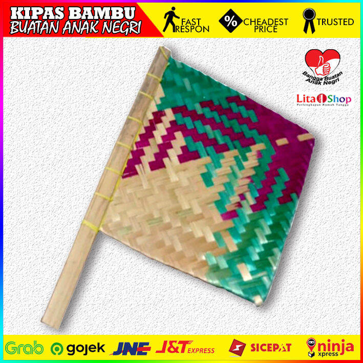 KIPAS BAMBU KIPAS ANYAM TRADISIONAL | Lazada Indonesia