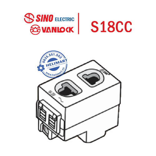 Hạt ổ cắm dành cho mặt thiết bị S18CC - Sino Vanlock | Lazada.vn