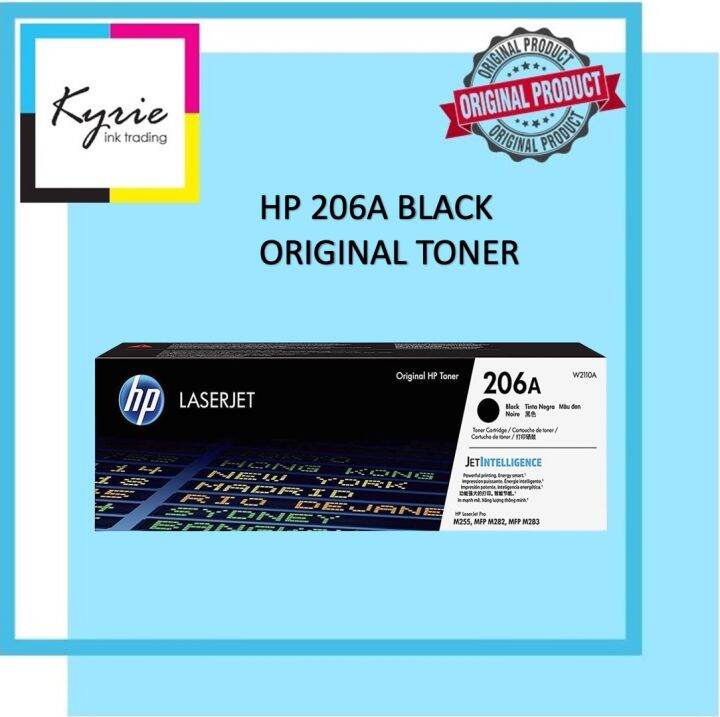 HP 206A Black Original LaserJet Toner Cartridge W2110A | Lazada PH