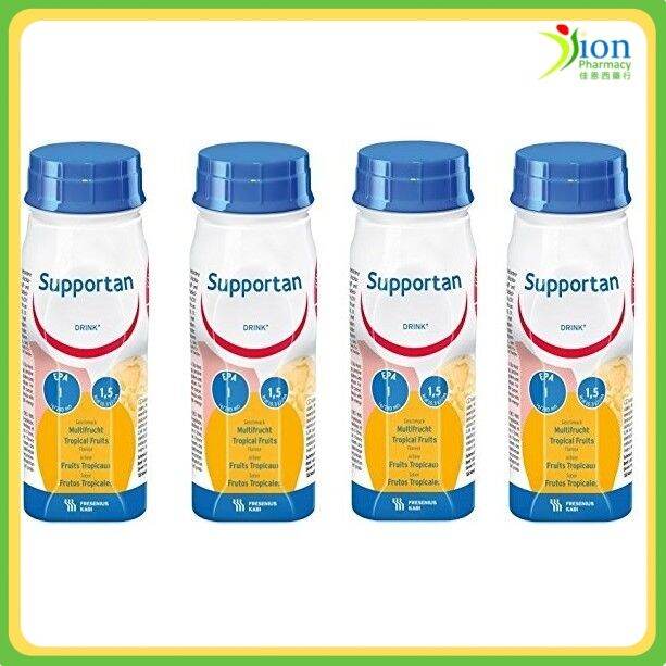 Supportan Drink Tropical Fruits 200ml x 4 | Lazada
