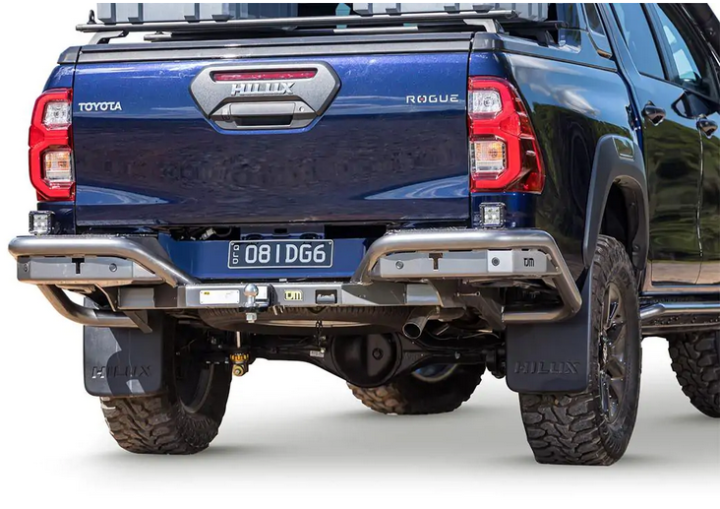 TJM RB6 REAR PROTECTION STEP TOWBAR REAR BAR-TOYOTA HILUX REVO ROCCO ...