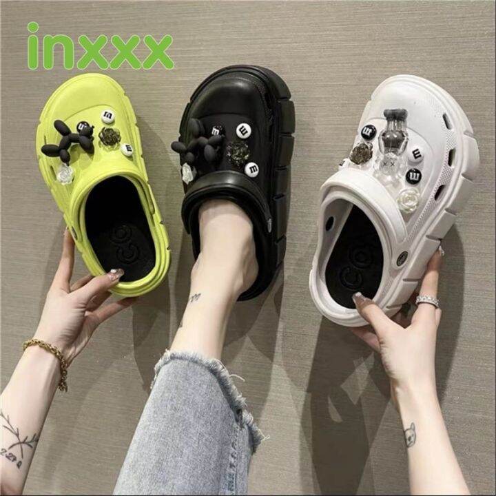 【Hot Sales】 2022 high quality new crocs women's high heel platform ...