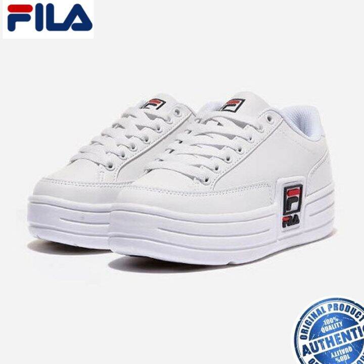 FILA Unisex Funky เทนนิส1998 1TM00622-100รองเท้าสีขาว | Lazada.co.th