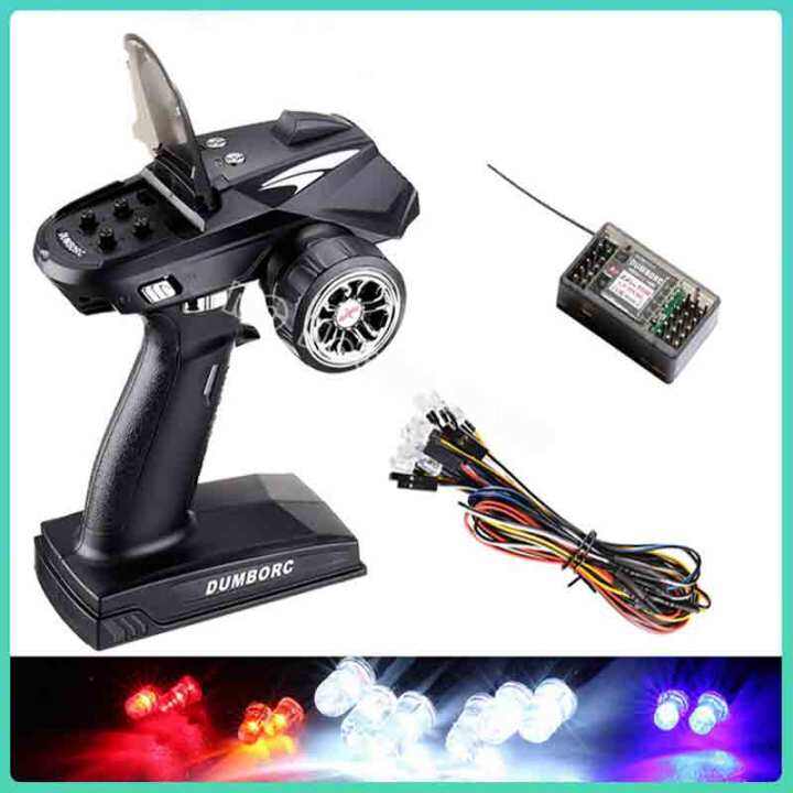 New Dumbo RC 2.4G 6CH RC Transmitter Remote Control X6 with Integrated ...