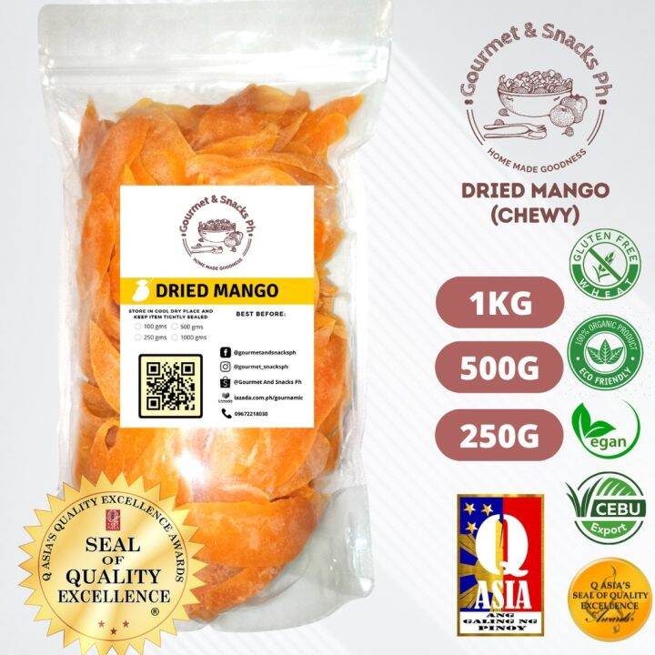 Dried Mango Slices Chewy (Cebu Export Quality) | Lazada PH