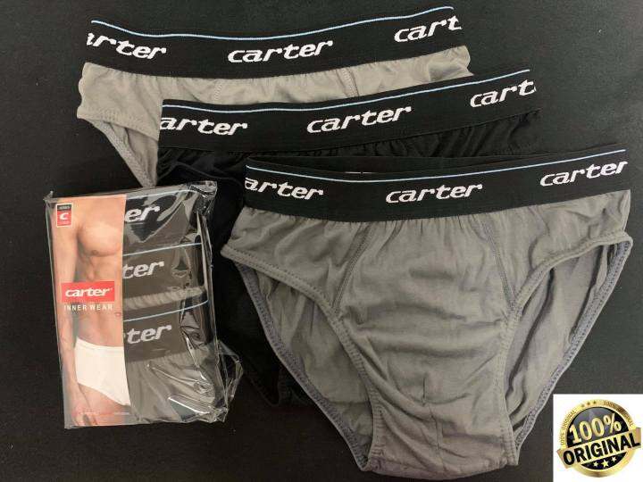 3pcs Original Carter Men's Cotton Regular Briefs Assorted | Lazada PH