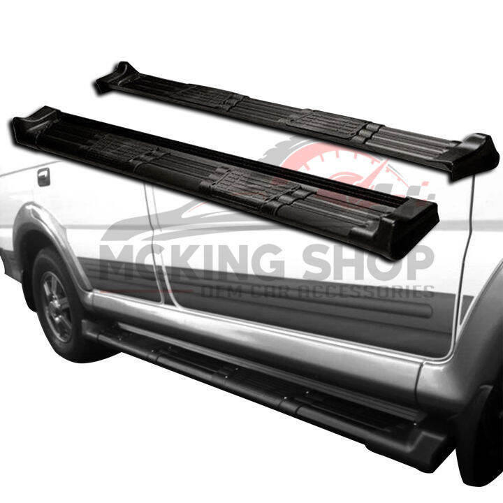 Aluminum Stepboard (Black) Universal for all cars with Bracket | Lazada PH