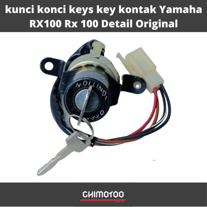 kunci konci keys key kontak Yamaha RX100 Rx 100 Detail Original ...