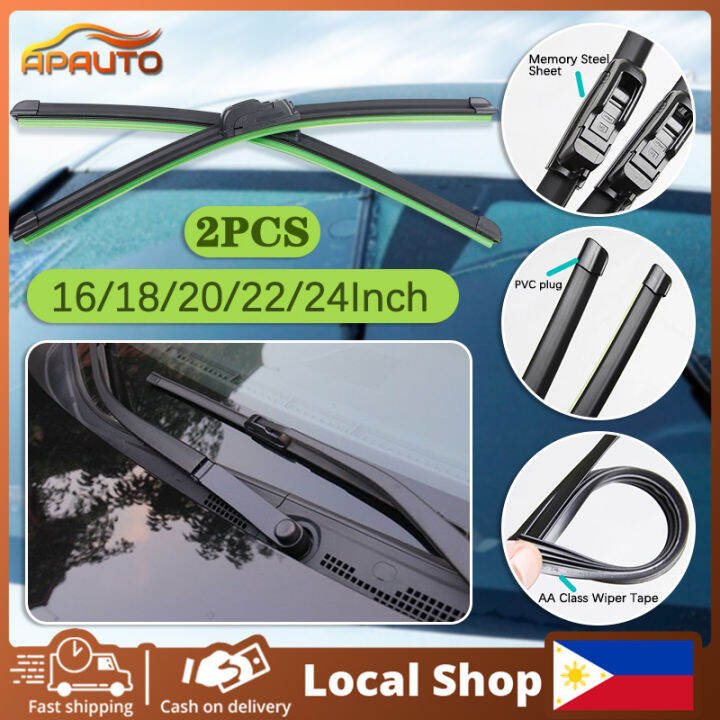 Universal Rubber Banana Type Car Wiper Blade Heavy Duty Car Windshield ...