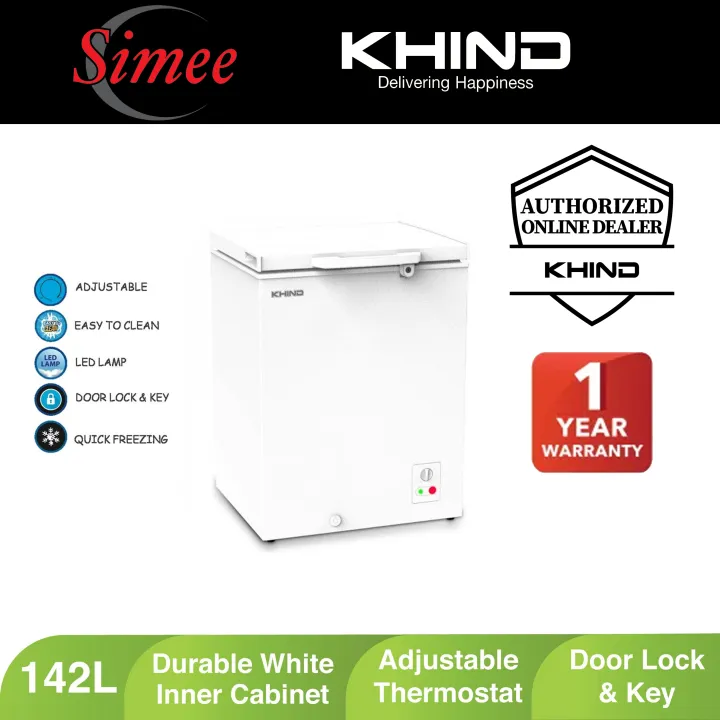 Khind 142L Chest Freezer FZ142 | Lazada