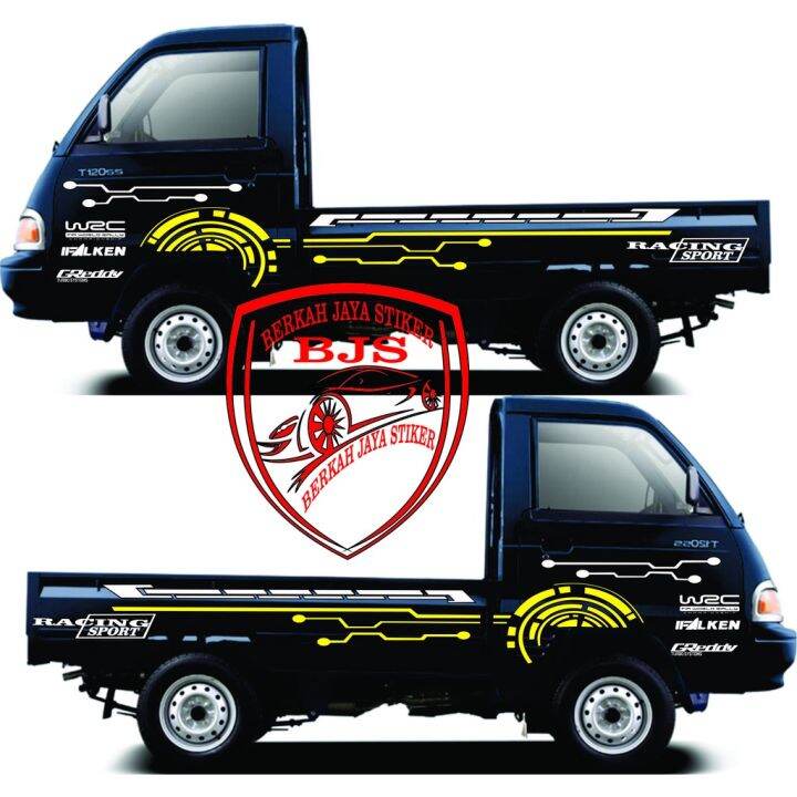 Sticker mobil pickup t120ss stiker pick up t120ss futura carry l300 ...