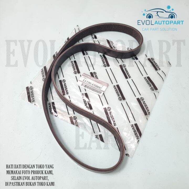 Fan Belt V-Belt Tali Kipas Livina Evalia Latio Original 7PK 1140 | Lazada Indonesia