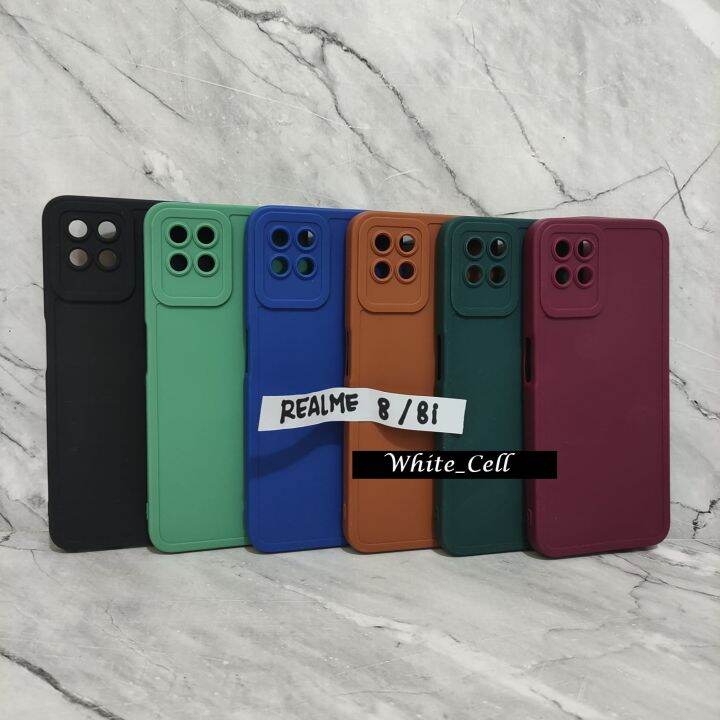 Procamera Softcase Full Cover Matte Edge Case Realme 5 Pro Realme 8