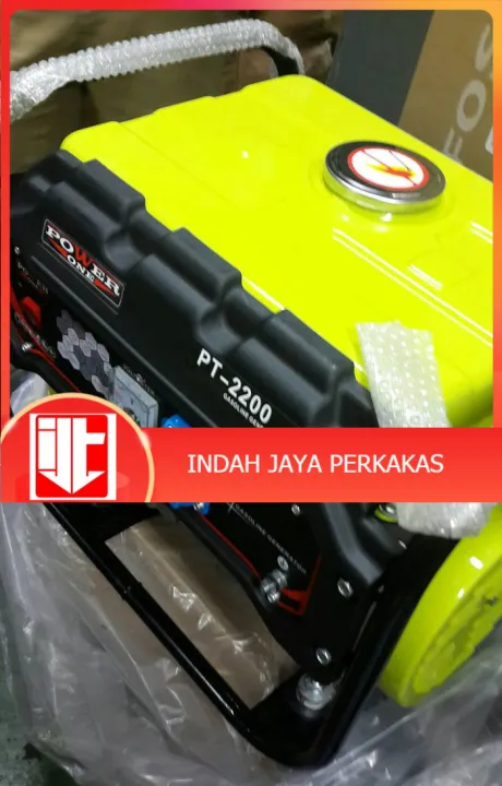 IJP Genset Bensin Power One PO-2200 1000 Watt / Generator | Lazada Indonesia