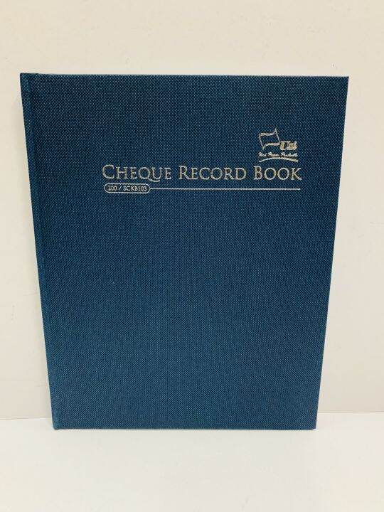 UNI CHEQUE RECORD BOOK HARD COVER 200PAGES | Lazada