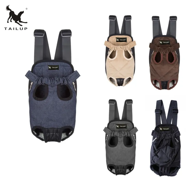 TAILUP ฤดูใบไม้ร่วงและฤดูหนาวผ้ายีนส์ด้านหน้าให้บริการสัตว์เลี้ยง ...