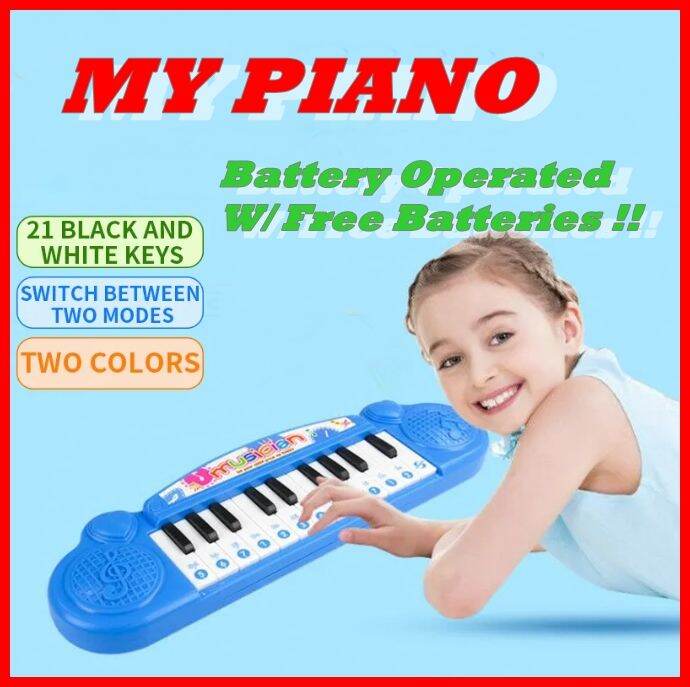 Simulation Mini 24 key Electronic Portable Organ Keyboard Piano Toy ...