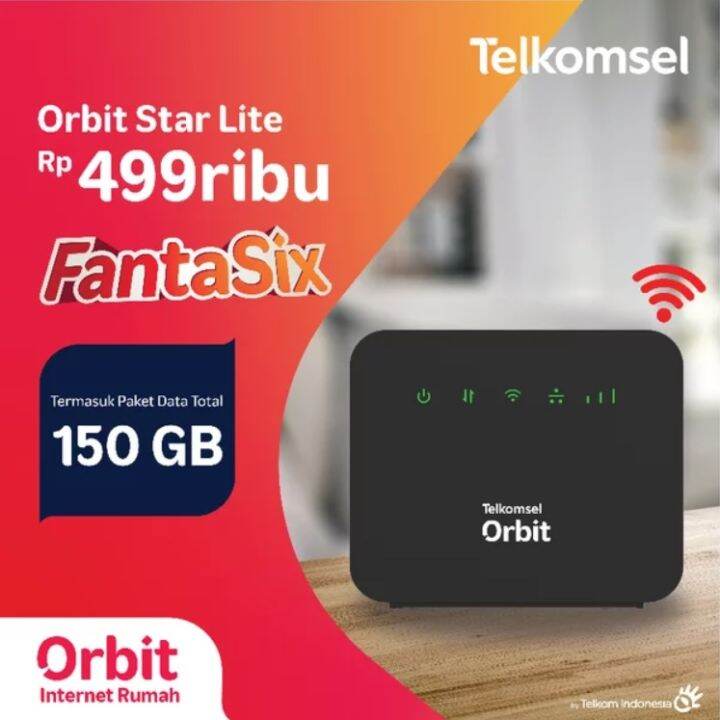 Telkomsel Orbit Starlite Black Baru Segel Resmi (Garansi Resmi ...