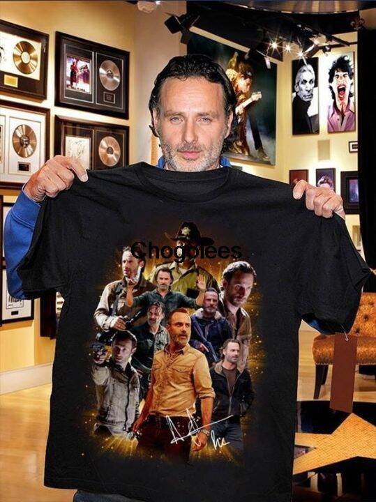 The Walking Dead Rick Grimes Signature Shirt | Lazada.co.th