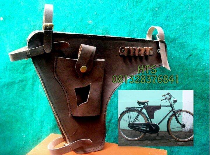 tas onthel tas tengah sepeda onthel tas pistol sepeda onthel tas kulit ...