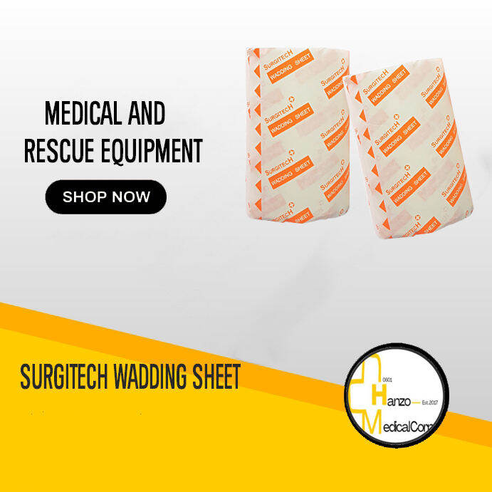 SURGITECH WADDING SHEET (4X5, 6X5) | Lazada PH