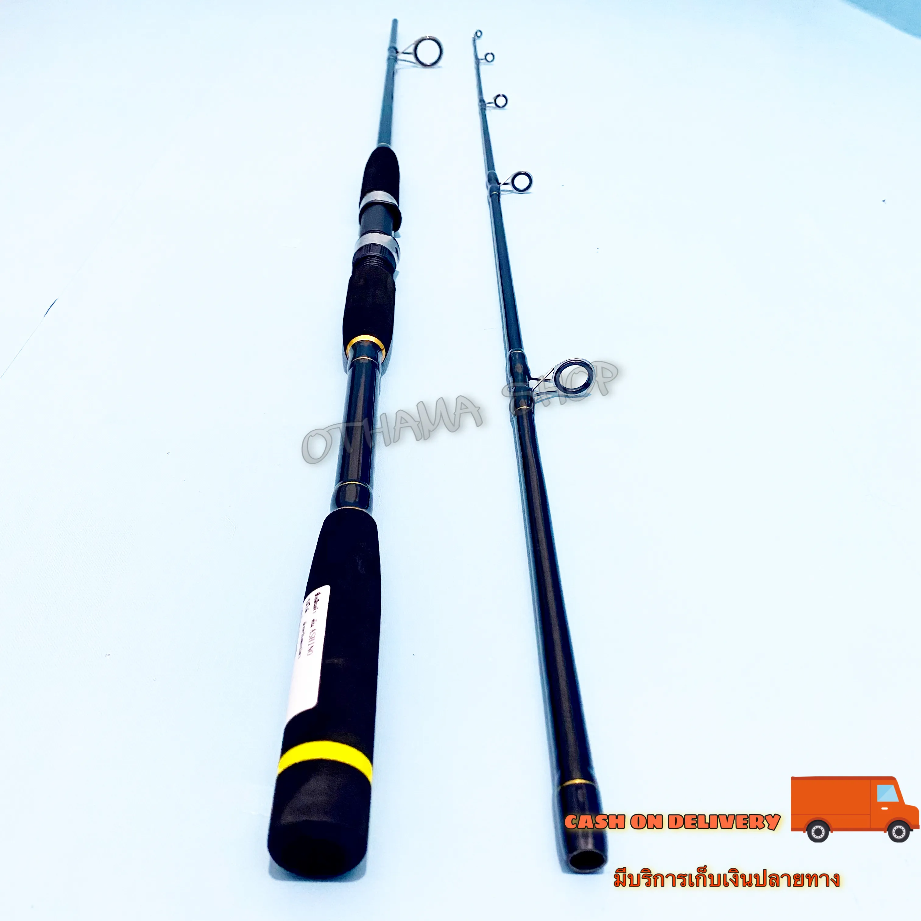 คันเบ็ดตกปลา คันสปิ๋ว คันตีเหยื่อปลอม Ashino Fishway Line wt. 8-17 lb ...
