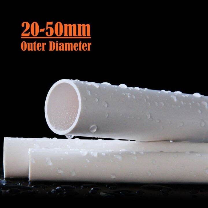 PVC Pipe White Color Aquarium Hard Drinking Water Outer Diameter 20 to ...