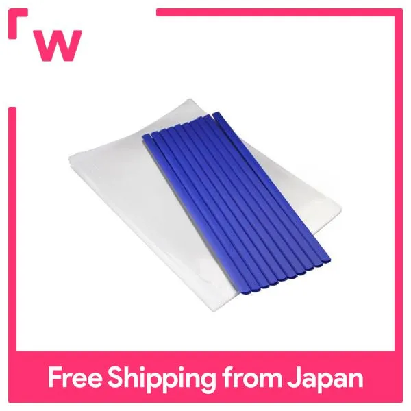 KOKUYO Penahan Bening Rel File K2 A4 10 Lembar Biru K2 F-TP760BX10 ...