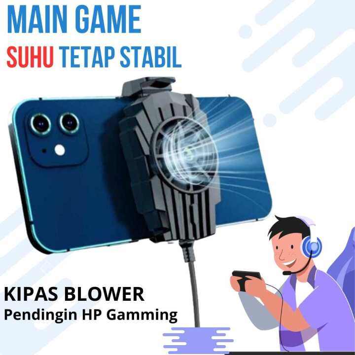 Pendingin HP Smartphone Untuk Main Game Kipas Pendingin Hp Android ...