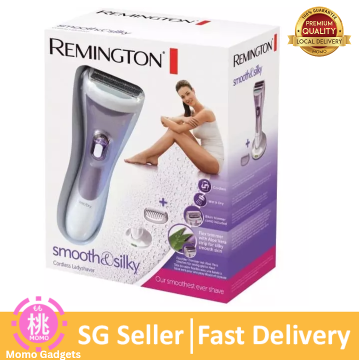 Remington Cordless Wet and Dry Lady Shaver, Showerproof Electric Razor ...