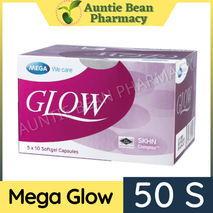 Bio-life Mega Glow For Skin 750mg (50S) | Lazada