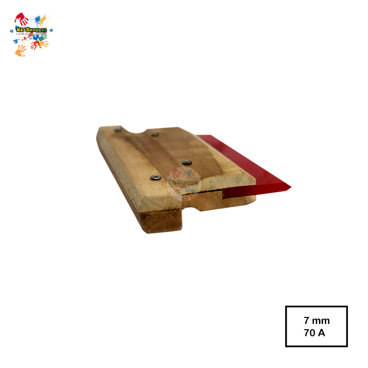 Rakel sablon 45cm karet merah lancip 70A | Lazada Indonesia