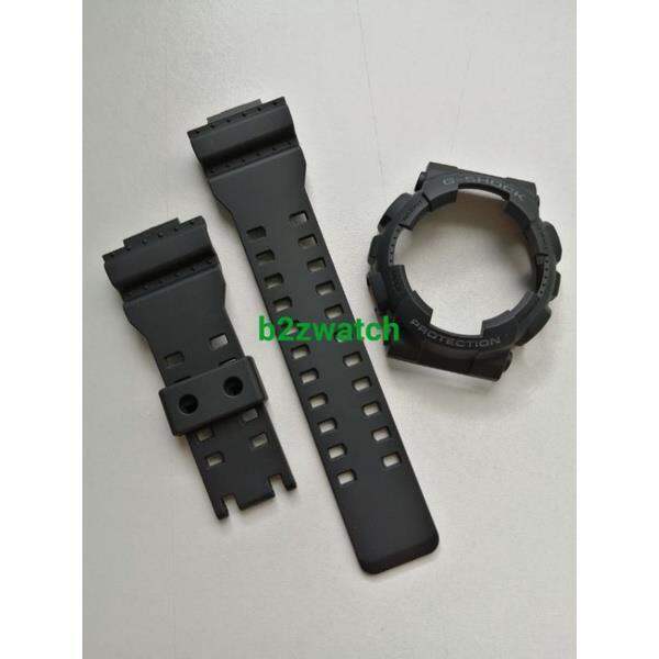 กรอบสายg-shockของแท้ รุ่นga-110 ga-100 สีดำด้าน | Lazada.co.th