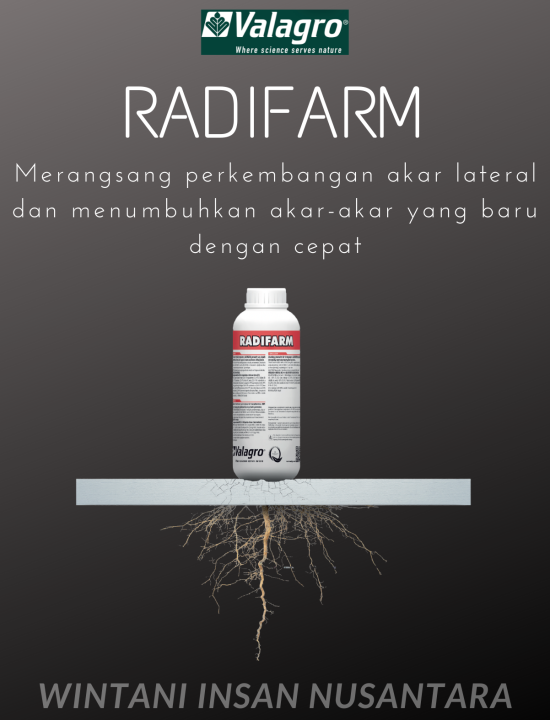 Pupuk Organik Cair Valagro RADIFARM Biostimulant isi 250 ml ...