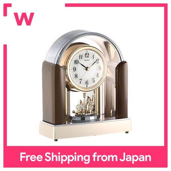 Seiko clock, wall clock, standard radio-controlled clock, twin-pa, dark ...