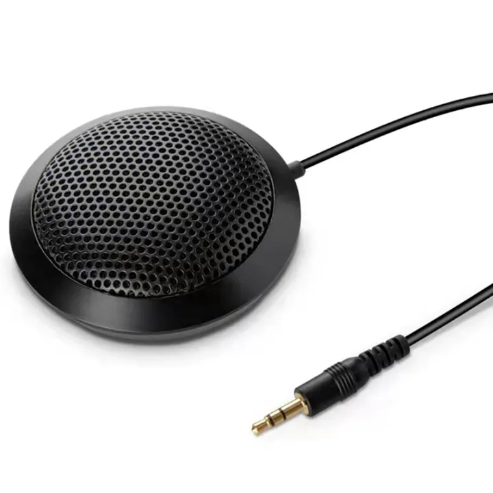 360° Omnidirectional Condenser Microphone Desktop Wired Microphone ...