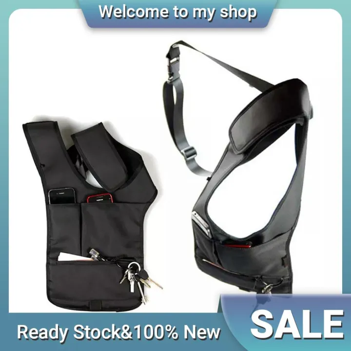 Anti-Theft Hidden Underarm Shoulder Bag For Men Portable Backpack Phone ...