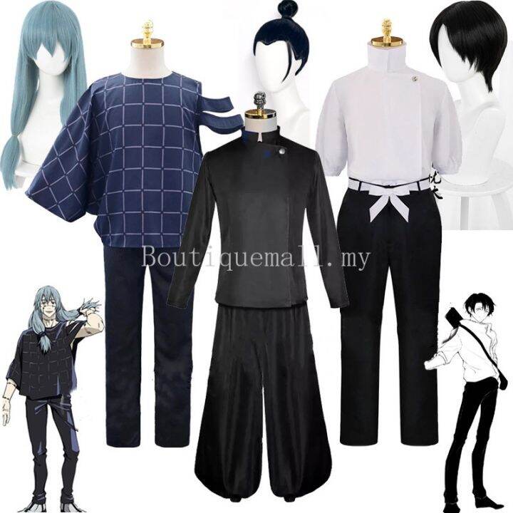 Jujutsu Kaisen Getou Suguru/Mahito/Yuuta Okkotsu Cosplay Black Blue ...