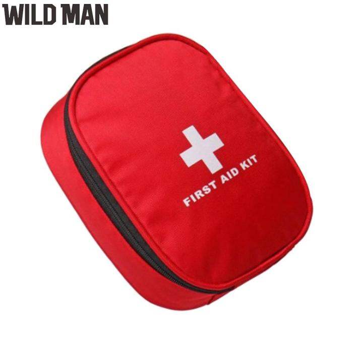 (Ready) Mini First Aid Kit Bag Outdoor Travel Medicine Package Storage ...
