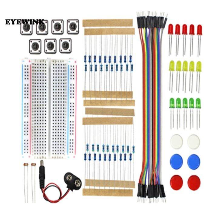 Starter Kit Uno R3 Mini Breadboard Led Jumper Wire Button For Arduino Diy Kit | Lazada PH