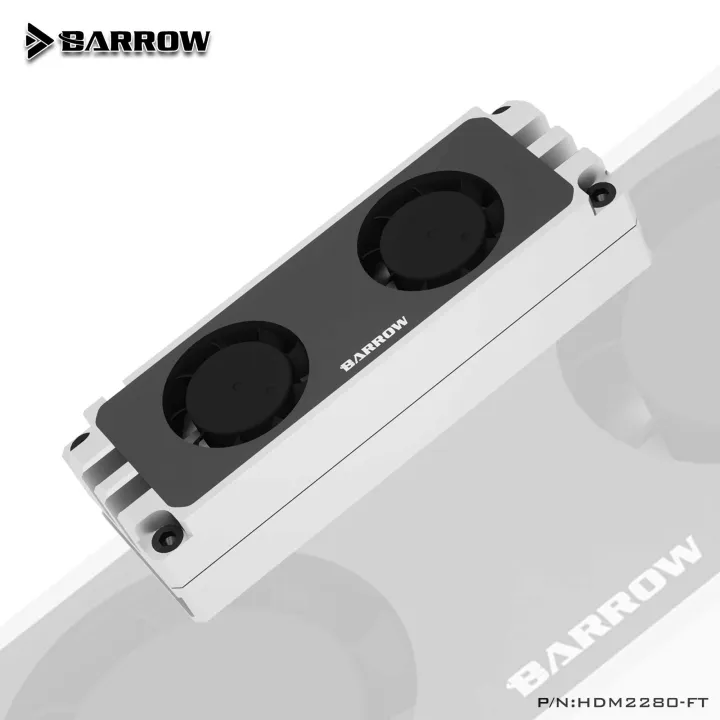 Barrow HDM2280-FT ฮีทซิงค์ SSD M2 NVME หม้อน้ำฮีทซิงค์สำหรับ Ram Memory ...