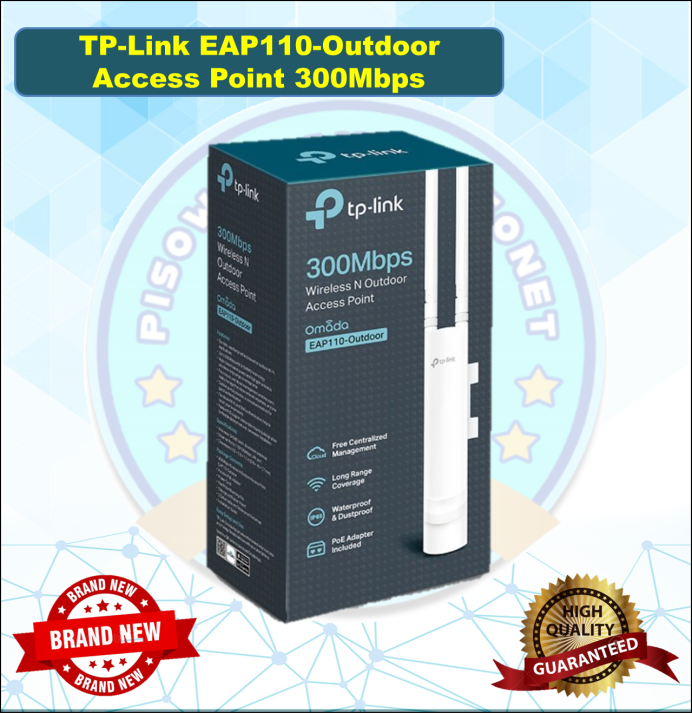 TPLink Omada EAP110-Outdoor 300Mbps Wireless N Outdoor Access Point ...