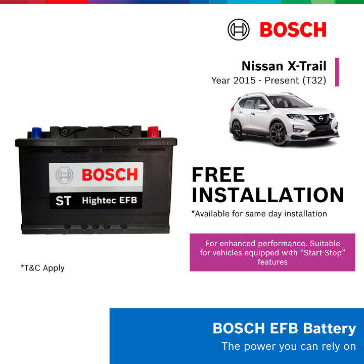 Bosch ST Hightec EFB LN3 / DIN70 Battery for Nissan Xtrail / X-Trail ...