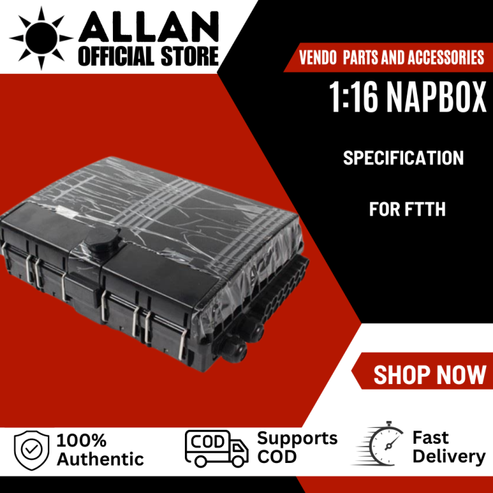 Allan 1:16 Nap Box and Splitter Box Set for Fiber Optic Network/ FTTH ...